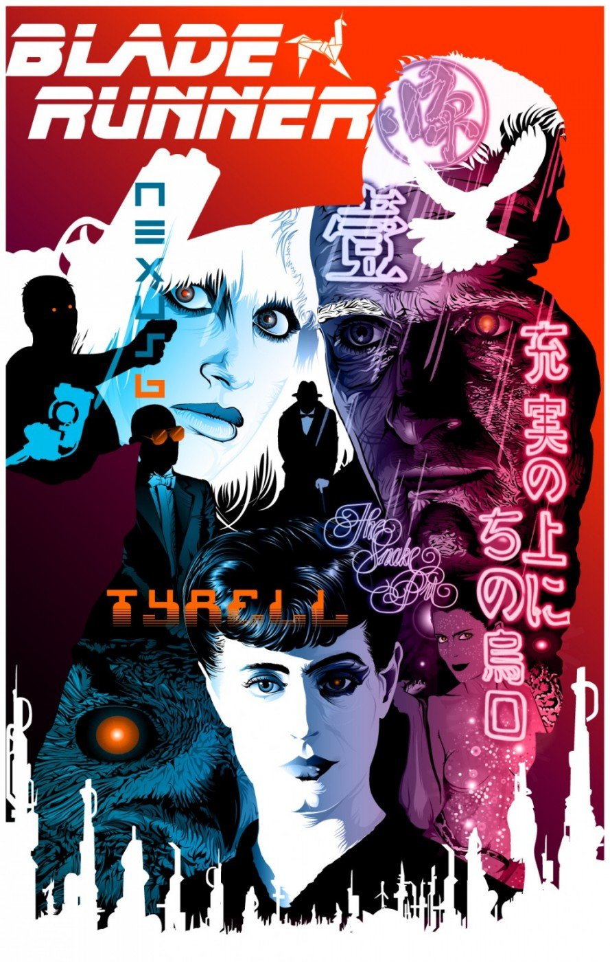 Blade Runner posters y fotos del rodaje