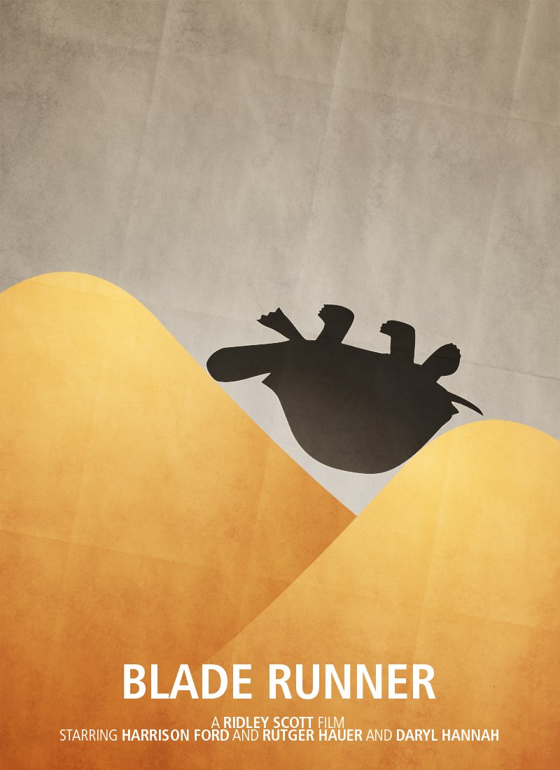 Blade Runner posters y fotos del rodaje