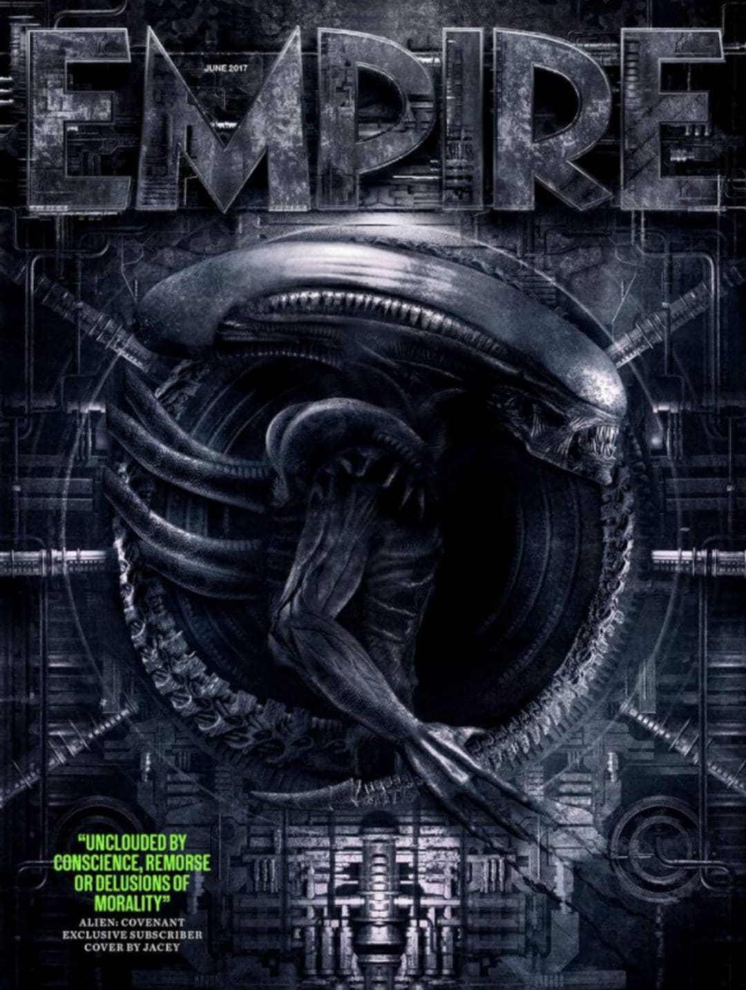 Alien: Covenant póster y nueva portada de Empire – Fin de la historia