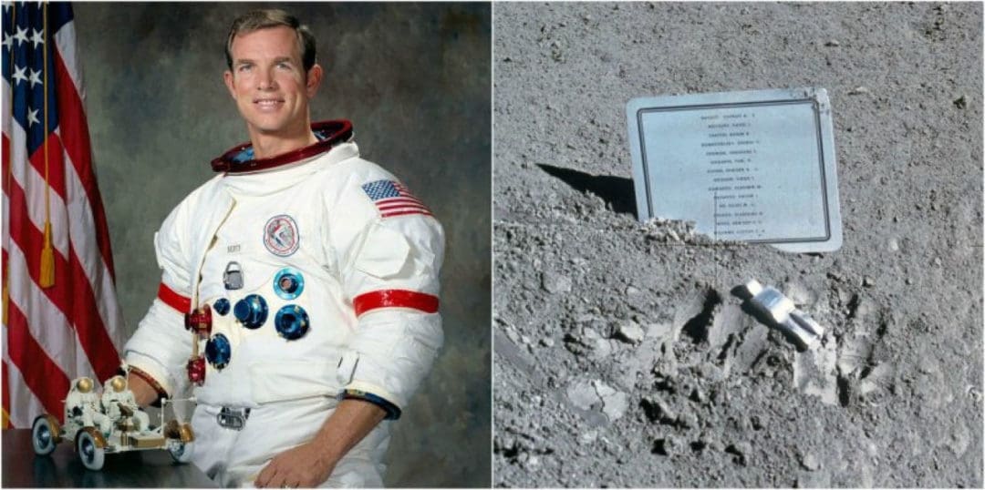 The fallen astronaut